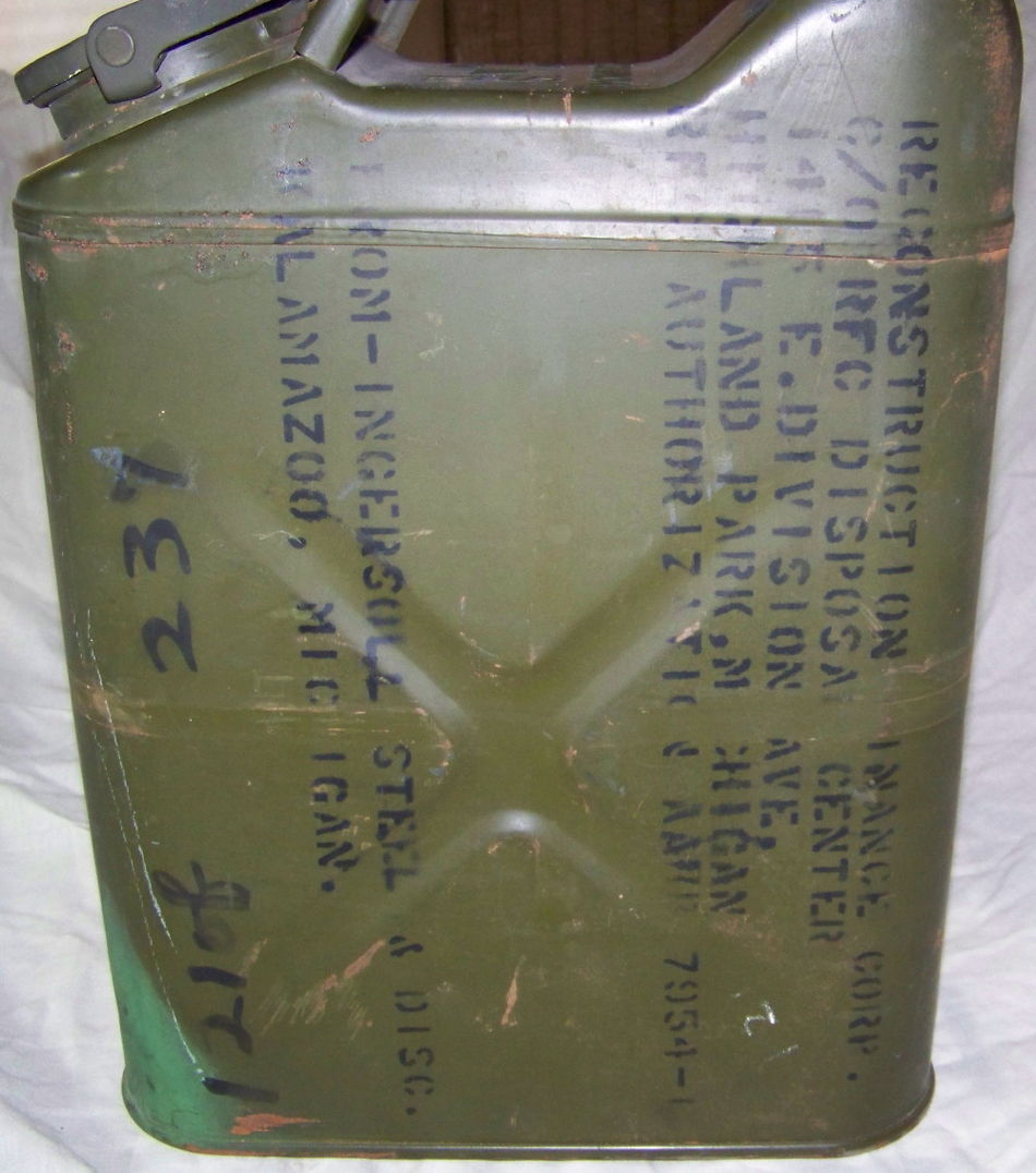 U.S. WWII Normandy Gas Can Restoration - w/ pics - Page 2 - G503 ...