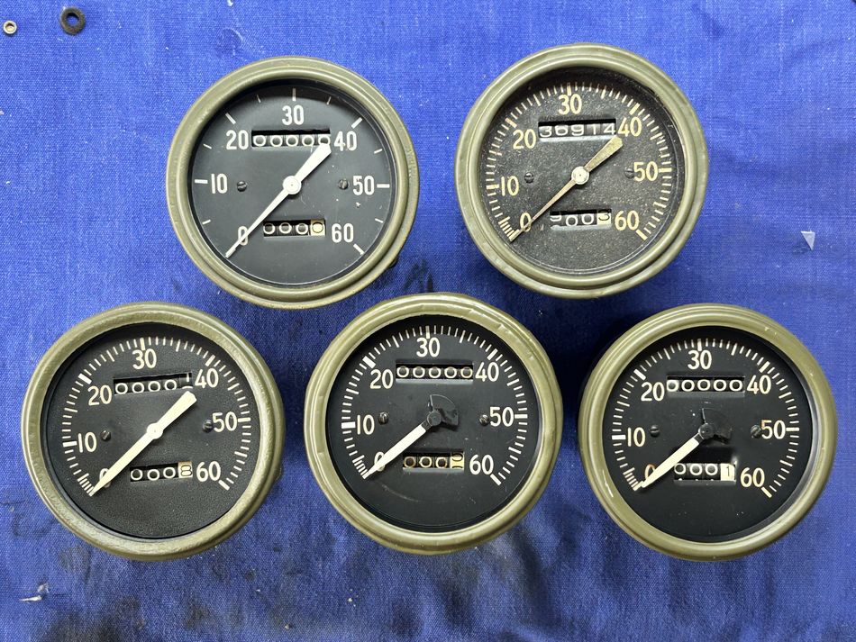 Autolite/Motometer speedometer family for MB - G503 Military Vehicle ...