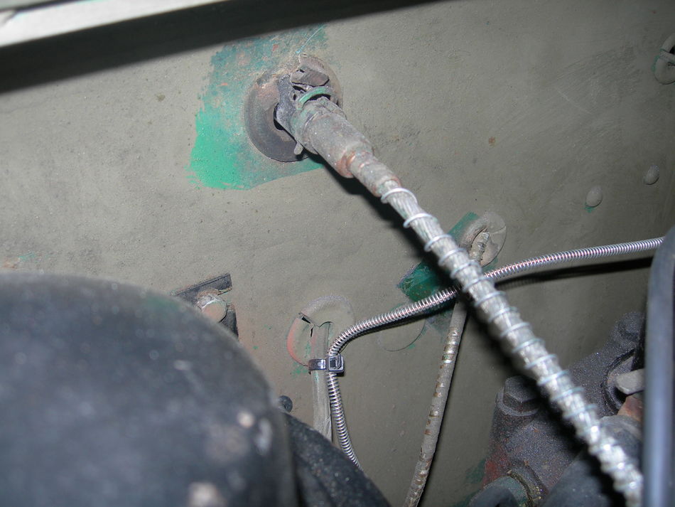 Installing e brake cable - CJ3B.info Forums