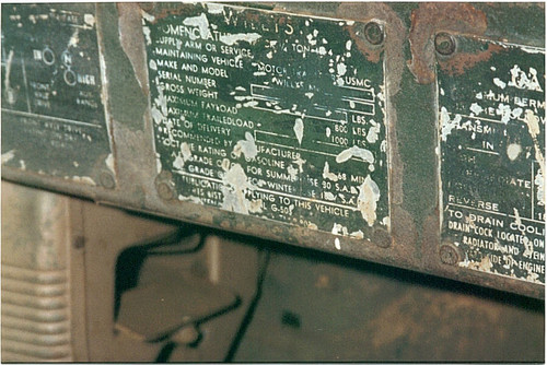 USMC/NAVY Radio Jeep Serial Number Data - Page 3 - G503 Military ...