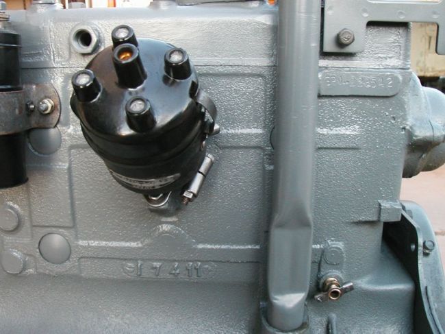 '44 GPW Engine 228542 Block Markings Close-Up - The G503 Album