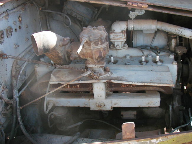 '42 Scout Car project engine view, passenger side - The G503 Album