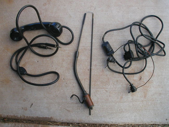 WW2 SCR-300 Handset, Antennae & Headset - The G503 Album