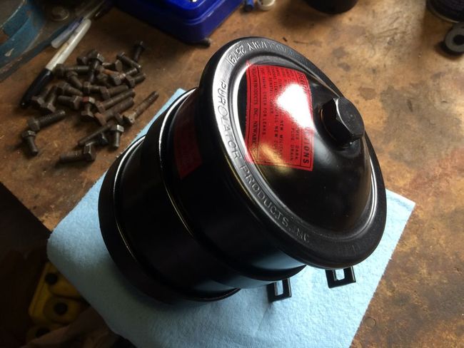 Purolator Military Oil Filter Instruction Decal problem - G503 Military ...