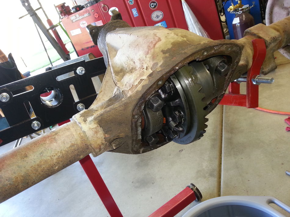 Opened Rear Differential - does not look like TM Manual - G503 Military ...