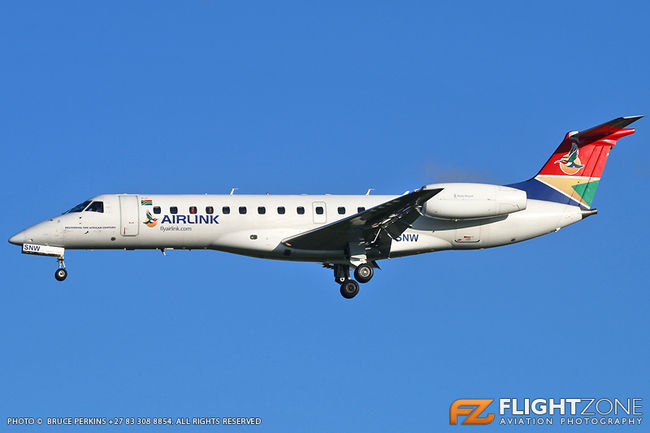 Embraer ERJ-135 ZS-SNW OR Tambo International Airport FAOR FAJS - The ...