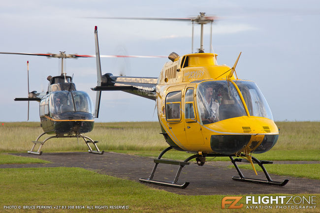 Bell B206 Jet Ranger ZS-PTN ZS-HAU Rand Airport FAGM - The G503 Album