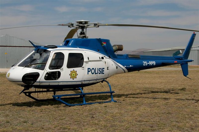 Eurocopter AS350 B3 Squirrel ZS-RPB Rustenburg Airport FARG SA Police ...