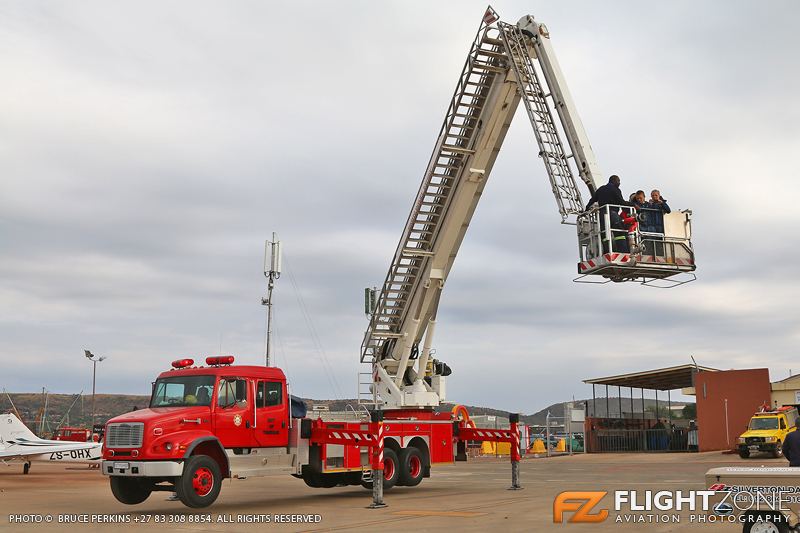 Fire Truck with Bronto Skylift on Freightliner FL112 Chassis Wonderboom ...